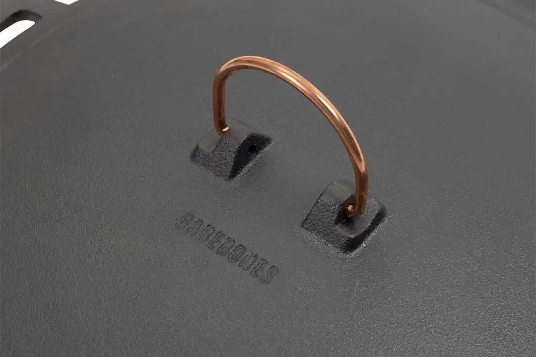 Enamel Lined Cast Iron Crock Pot - Vintage White | Barebones Australia ...