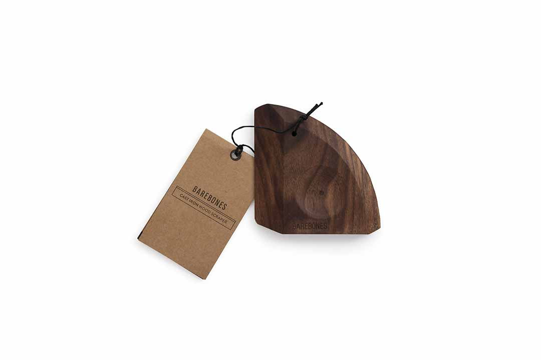 Cast Iron Wood Scraping Tool for Cast Iron & Ceramic Pans - Barebones ...